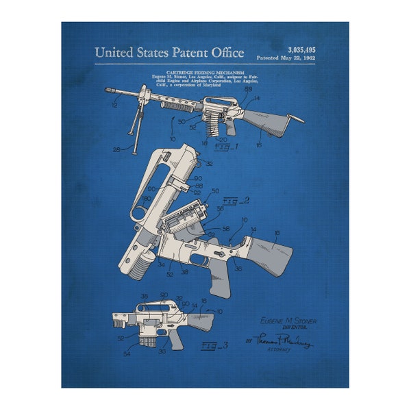 Ar 15 Patent Poster - Etsy