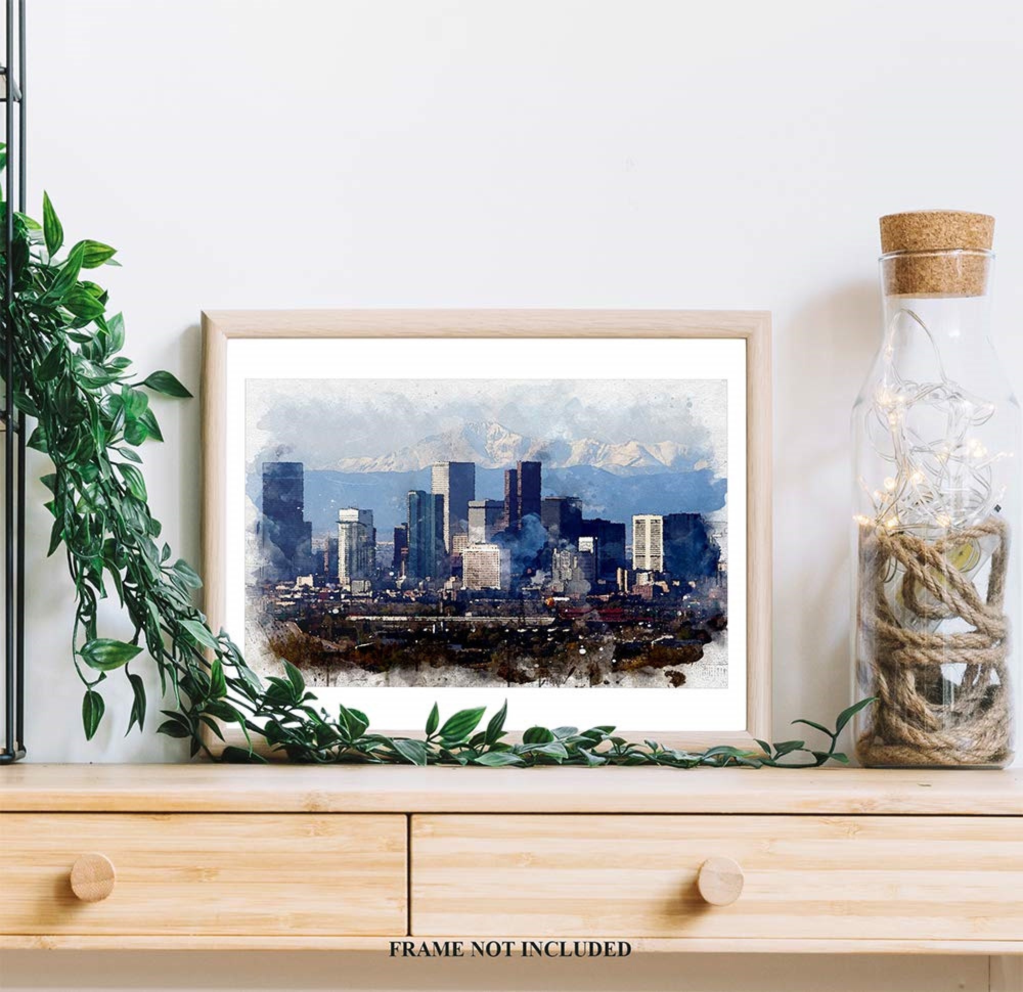 Denver Skyline Rocky Mountains denver Colorado denver Cityscape denver ...