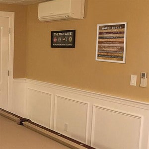 House Rules Sign | Typography Design | Home Rules Sign | Family House ...