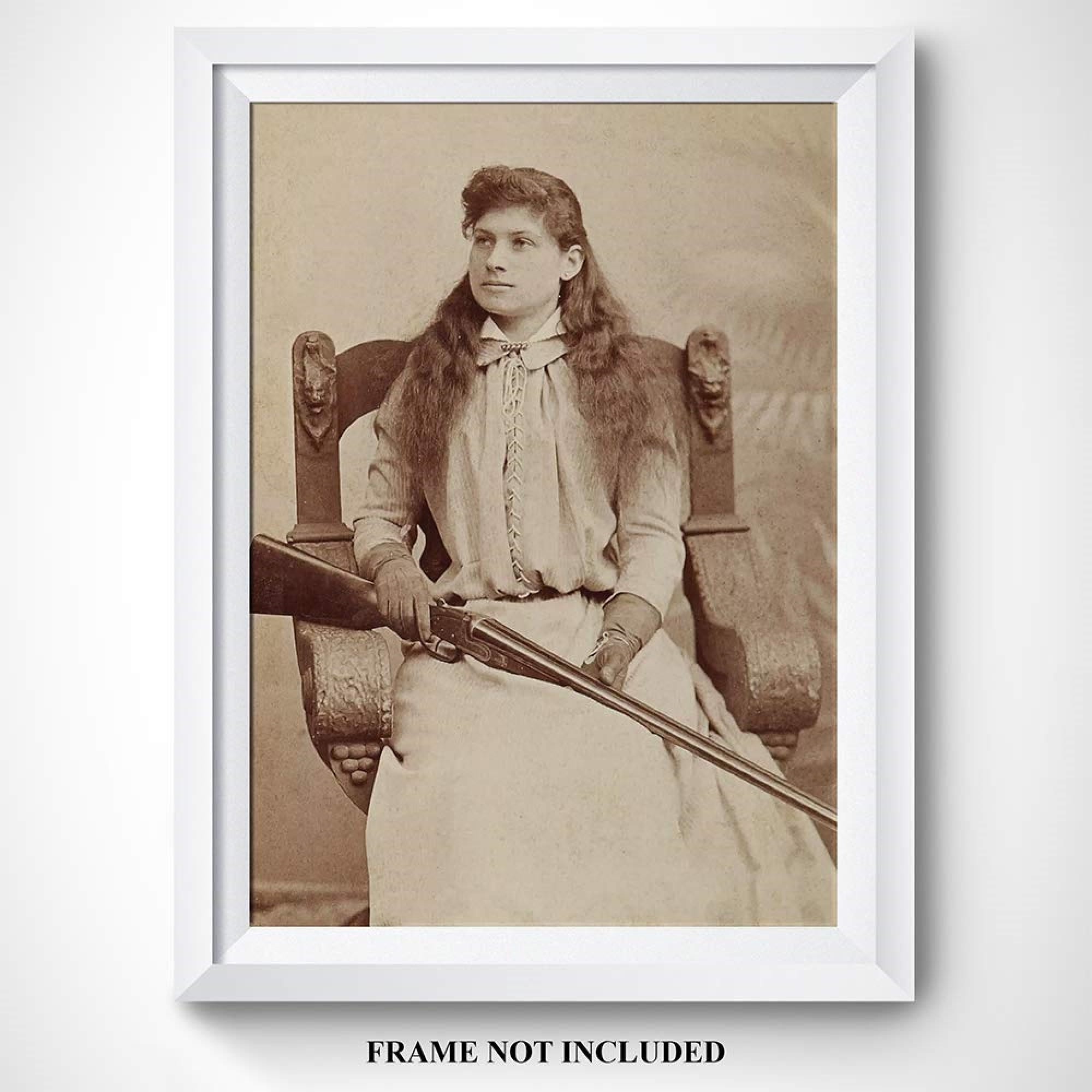 Wild West Art Annie Oakley Poster Western Show Poster | Etsy