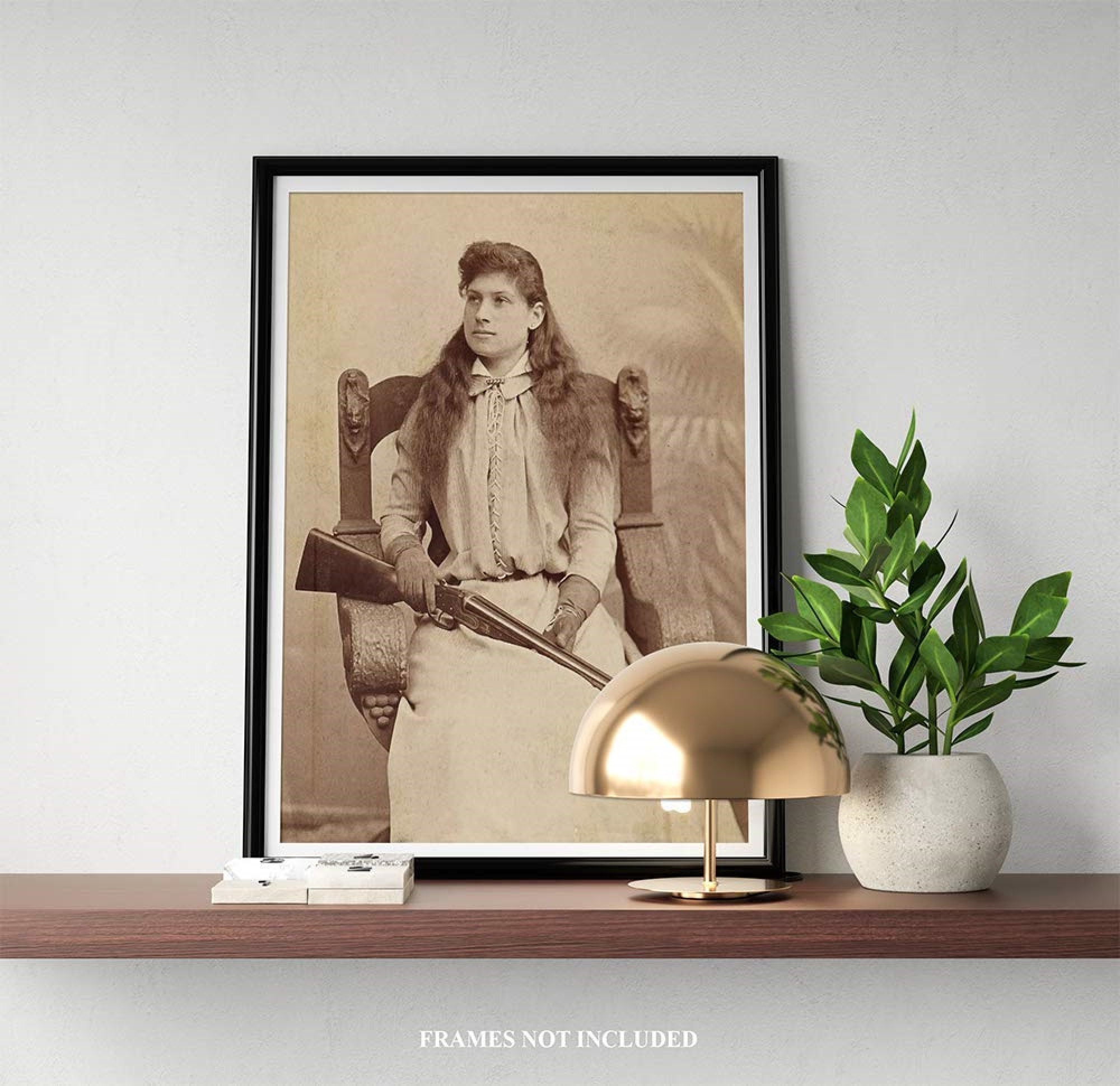 Wild West Art Annie Oakley Poster Western Show Poster - Etsy