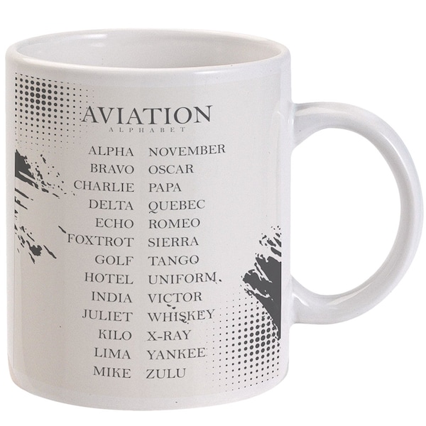 Phonetic Alphabet Mug - Etsy