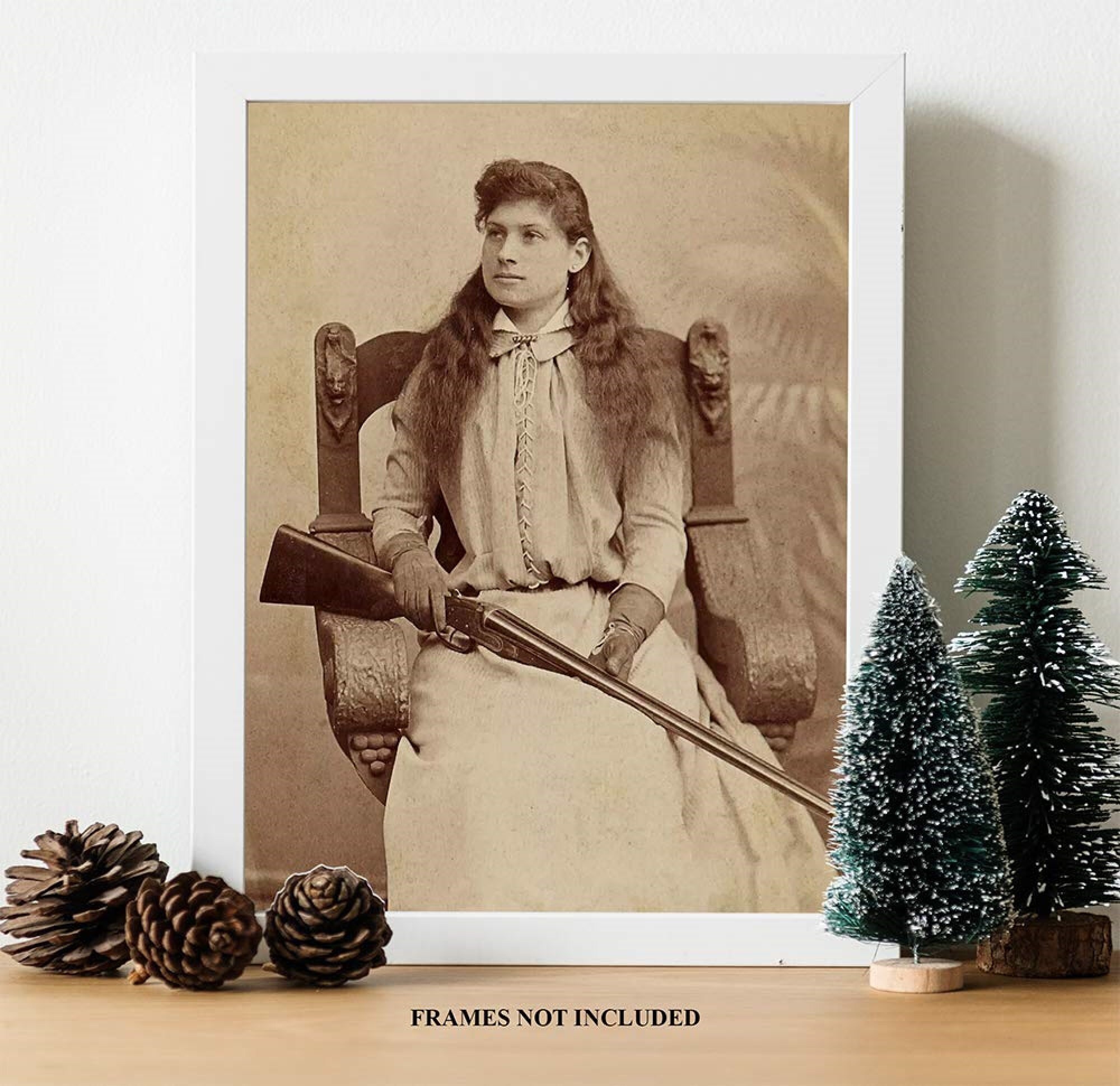 Wild West Art Annie Oakley Poster Western Show Poster | Etsy