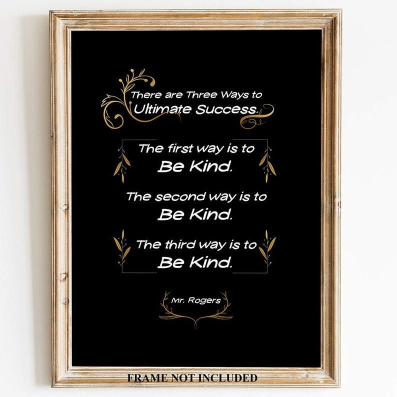 Mr Rogers Poster Mister Rogers Quotes Fred Rogers Quote | Etsy