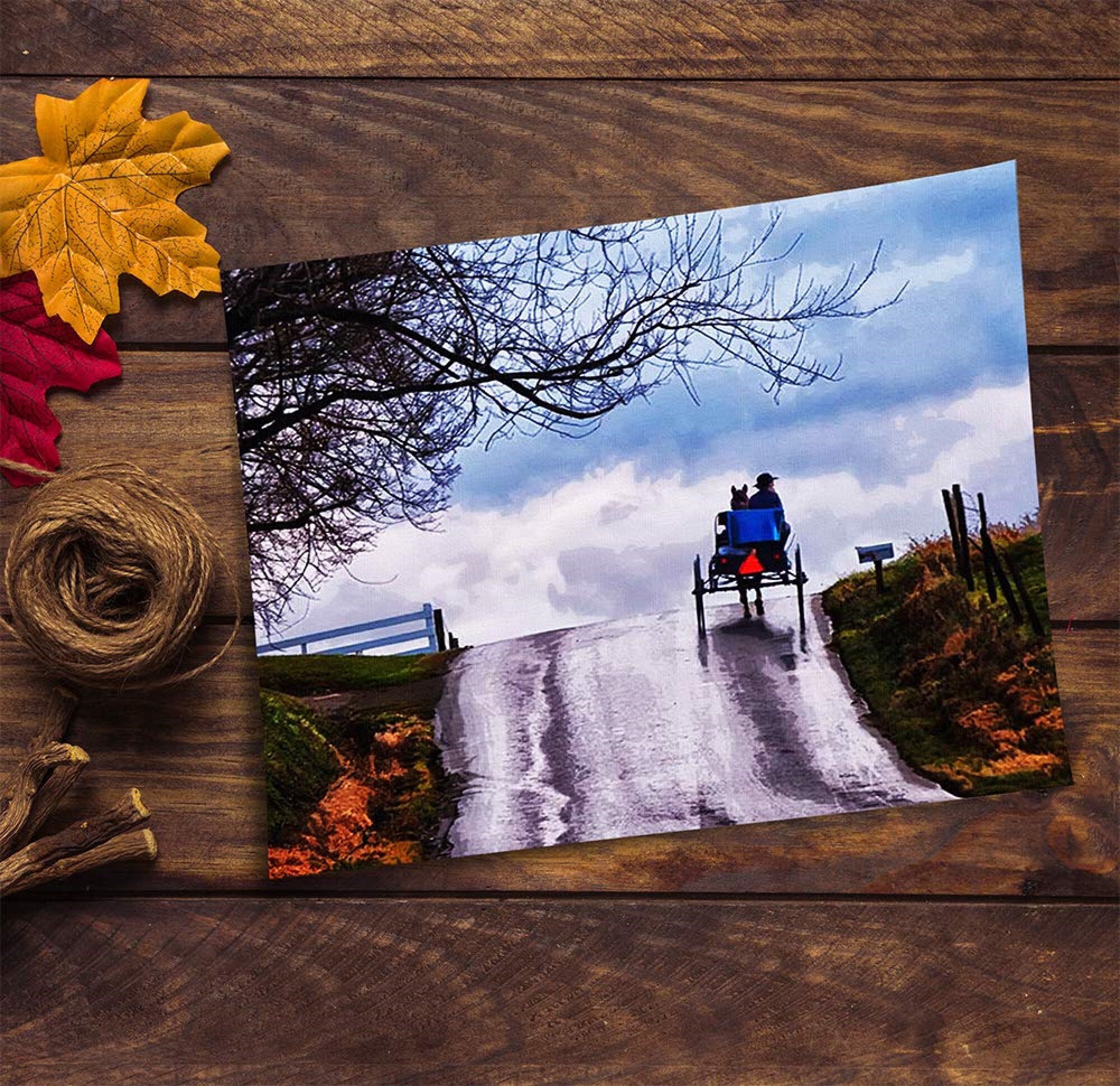 Country Scene Art Amish Wall Art Amish Artwork Amish - Etsy