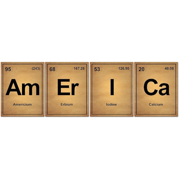 Periodic Table Words