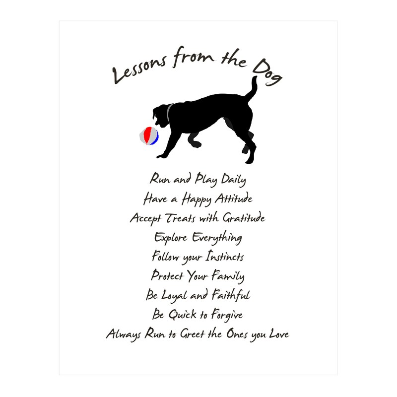Dog Quote Print - Etsy