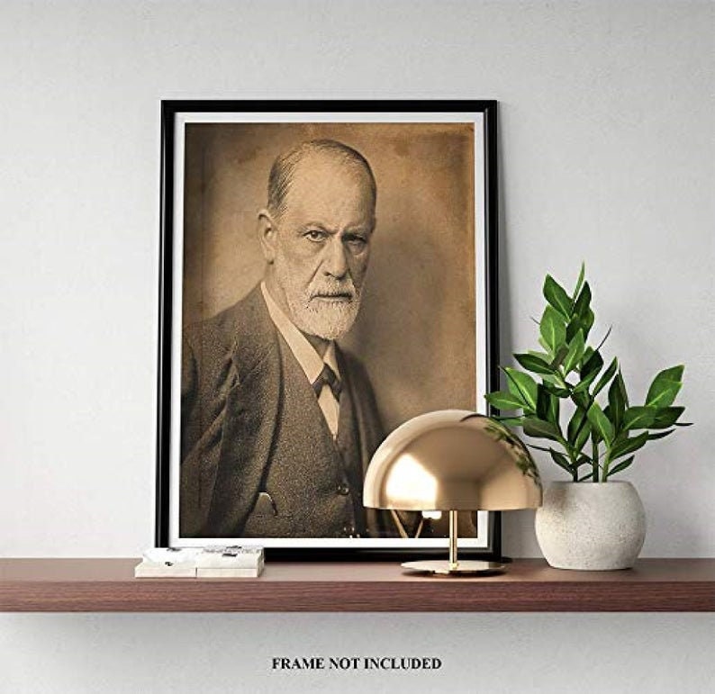Sigmund Freud Art Sigmund Freud Photo Famous Neurologist - Etsy