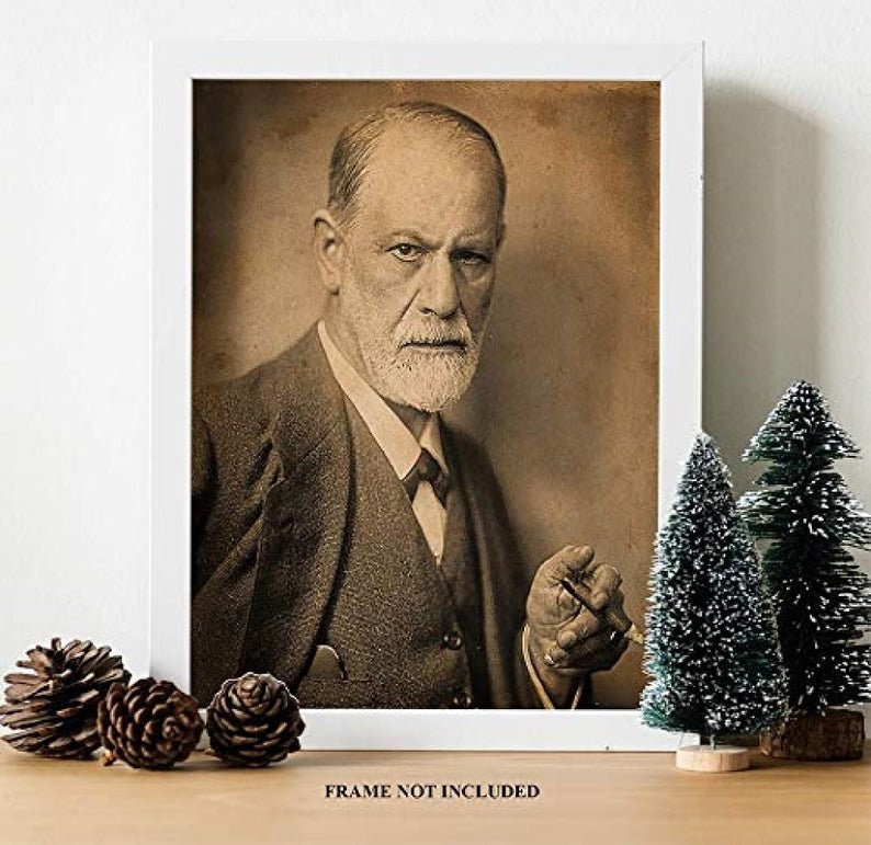 Sigmund Freud Art Sigmund Freud Photo Famous Neurologist - Etsy