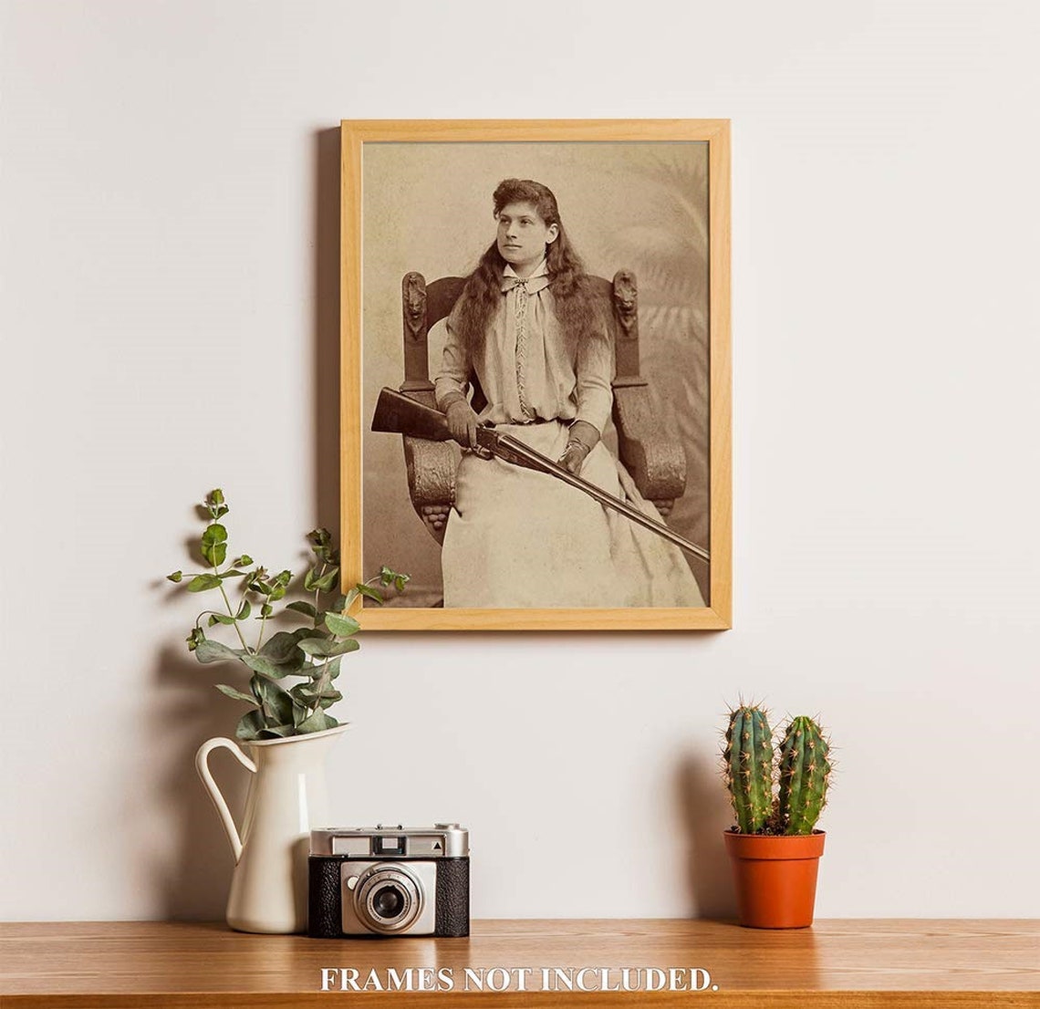 Wild West Art Annie Oakley Poster Western Show Poster | Etsy