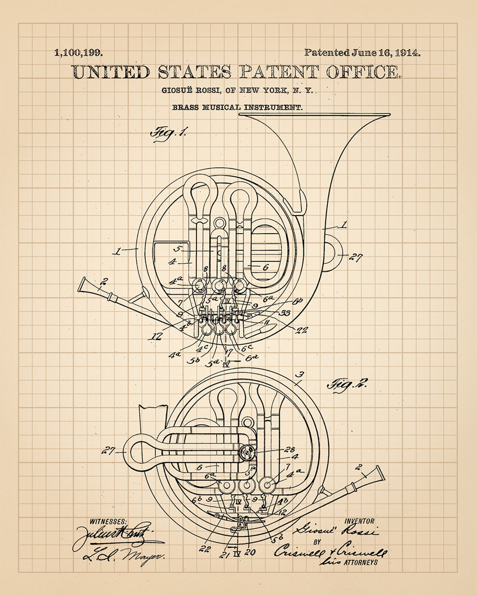 Instrument Patent Instrument Blueprint Wind Instrument Instrument Art ...