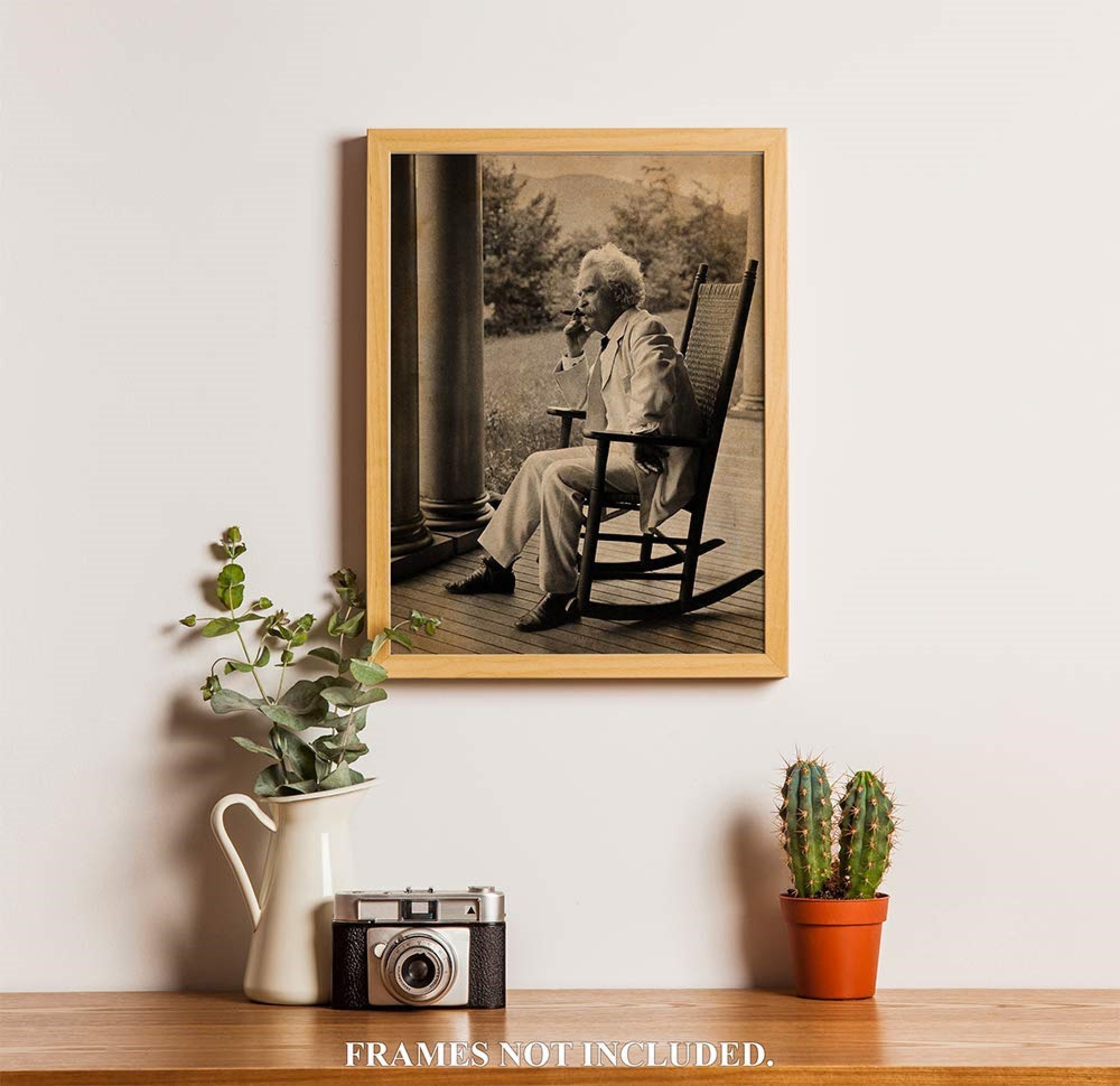 Mark Twain Poster Twain Portrait Book Writer American - Etsy