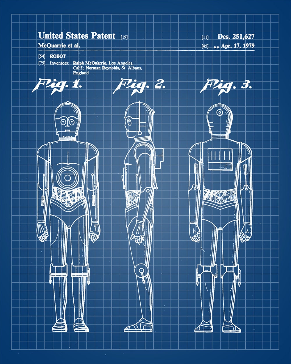 Star Wars Blueprint Star Wars Patent Original Star Wars Star Wars Ship ...