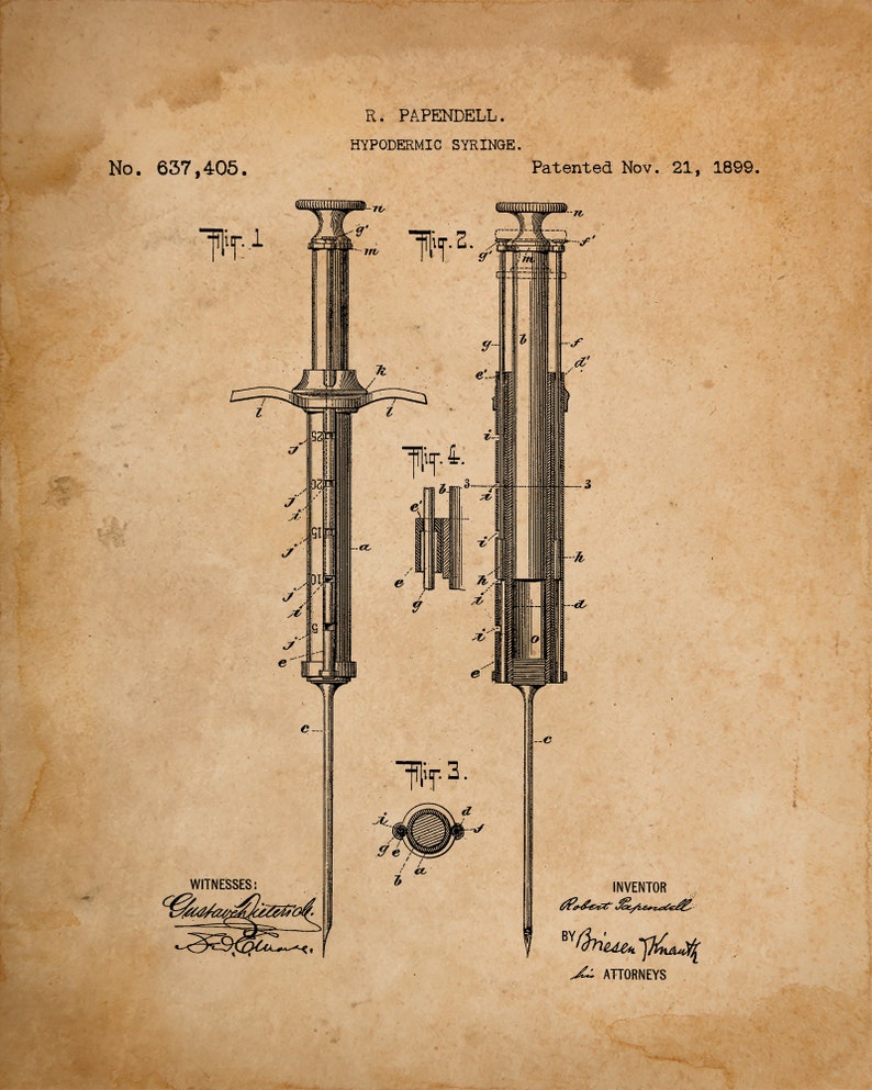 Medical Device Patent Medical Poster Medical Office Art - Etsy