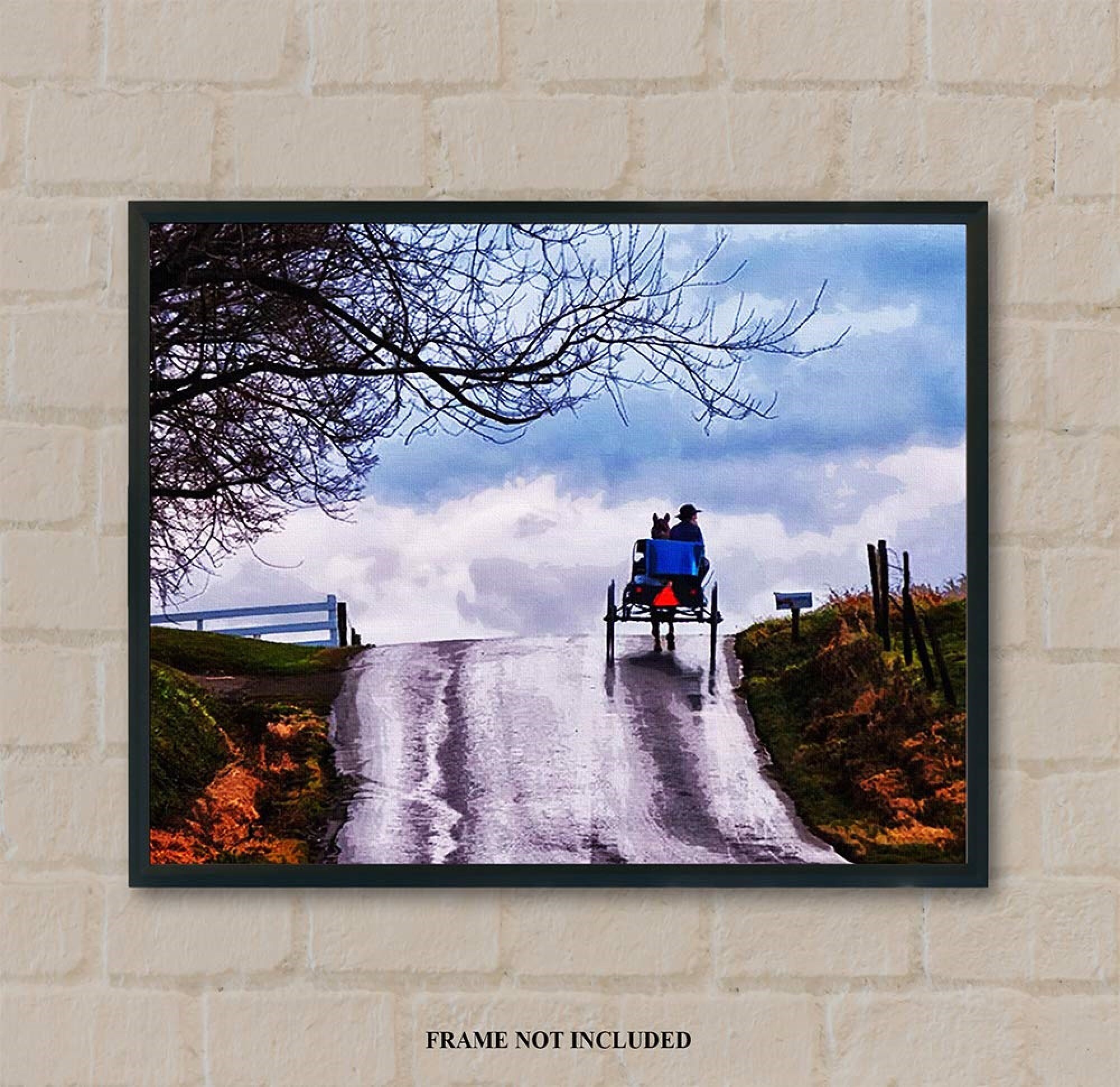 Country Scene Art Amish Wall Art Amish Artwork Amish - Etsy