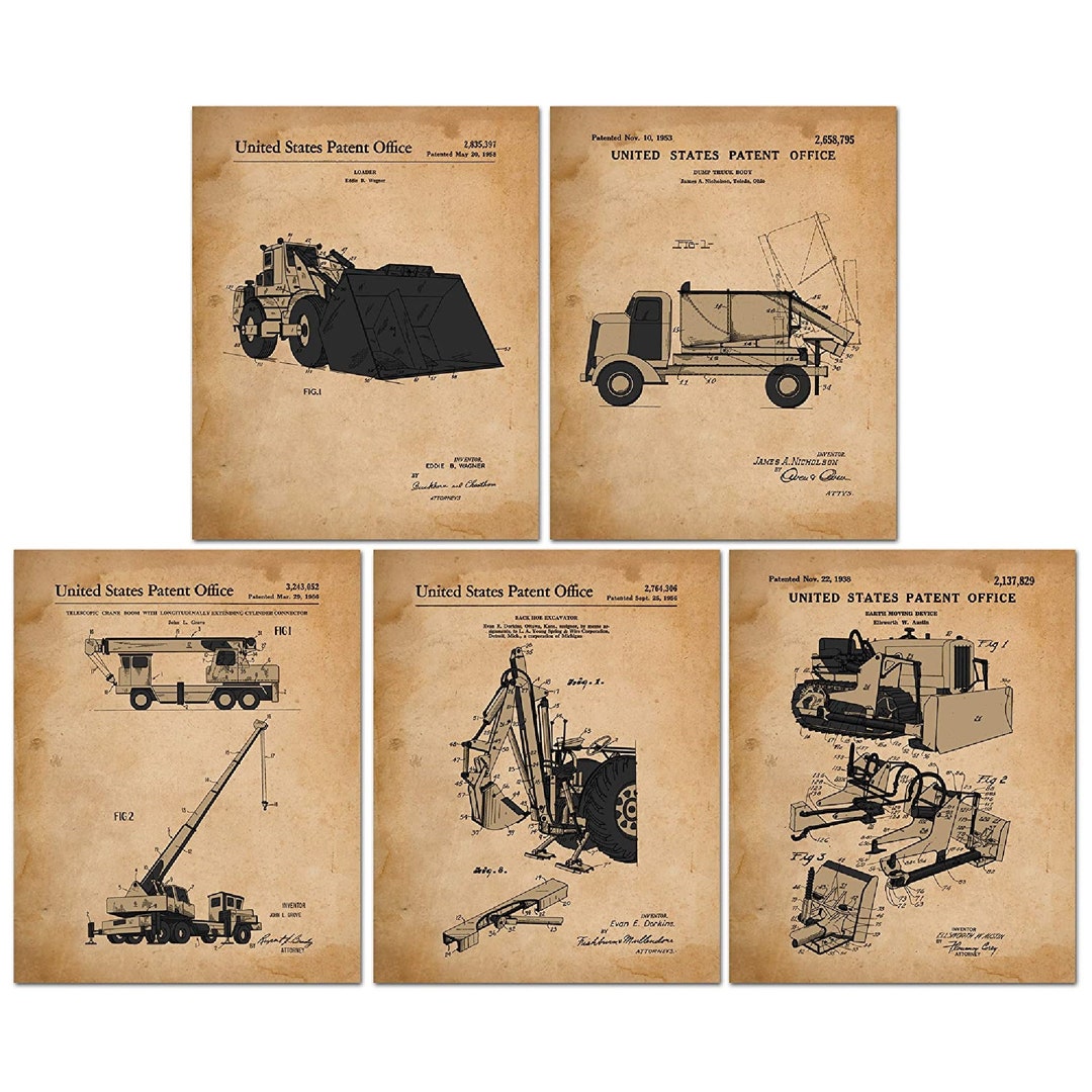 Heavy Equipment Patent Heavy Equipment Art invention Patents ...