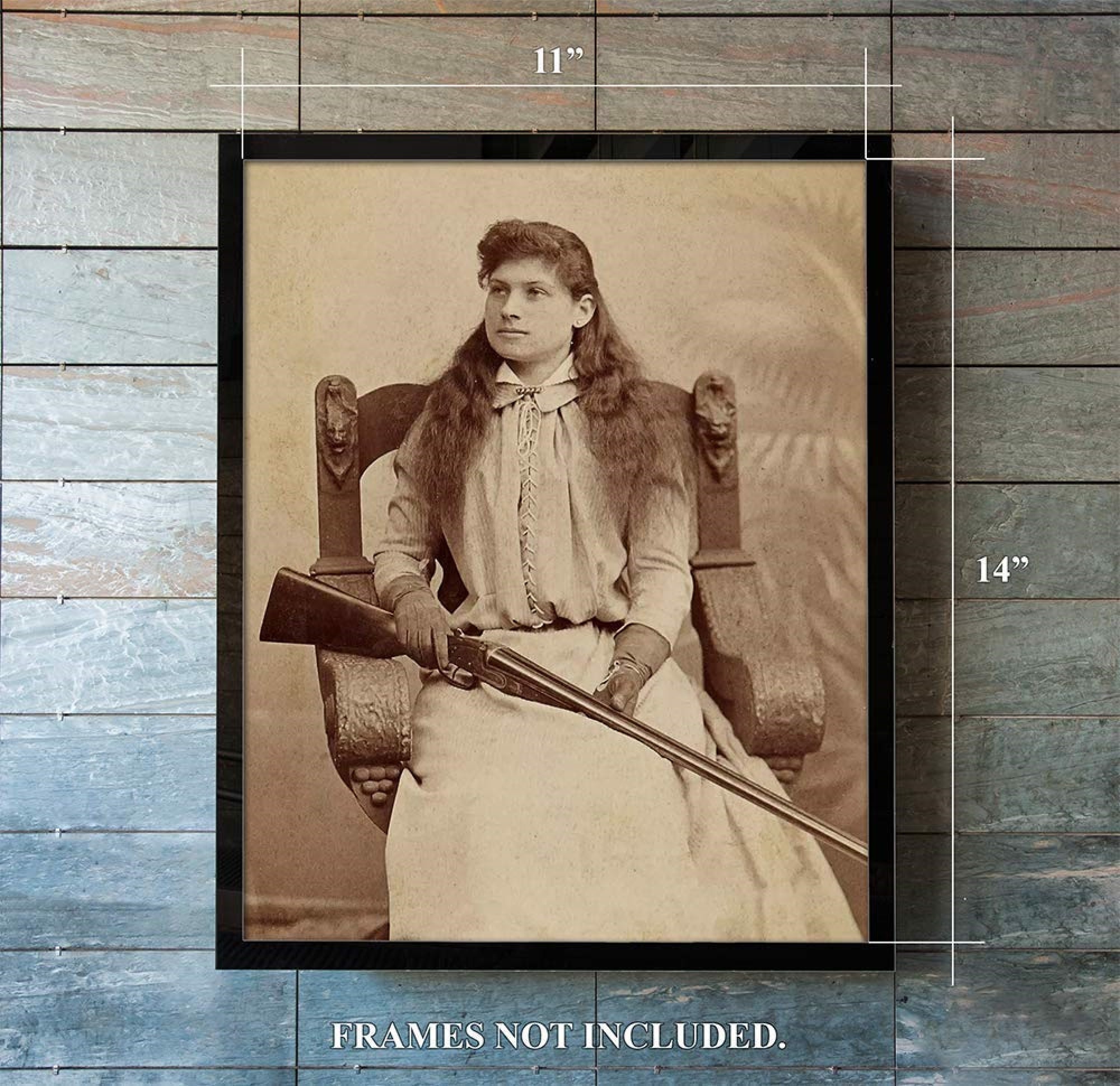 Wild West Art Annie Oakley Poster Western Show Poster - Etsy