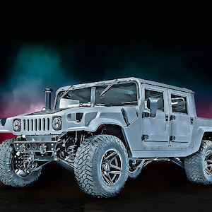 Humvee Poster Hummer EV Humvee Wall Art Hummer Canvas Print Humvee ...
