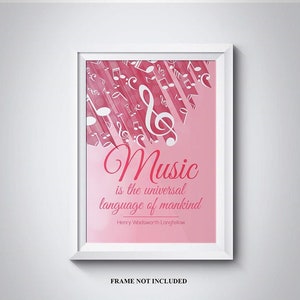 Henry Wadsworth Longfellow Typographic Print Music Word Art Longfellow ...