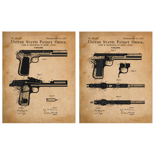 Firearm Poster - Etsy