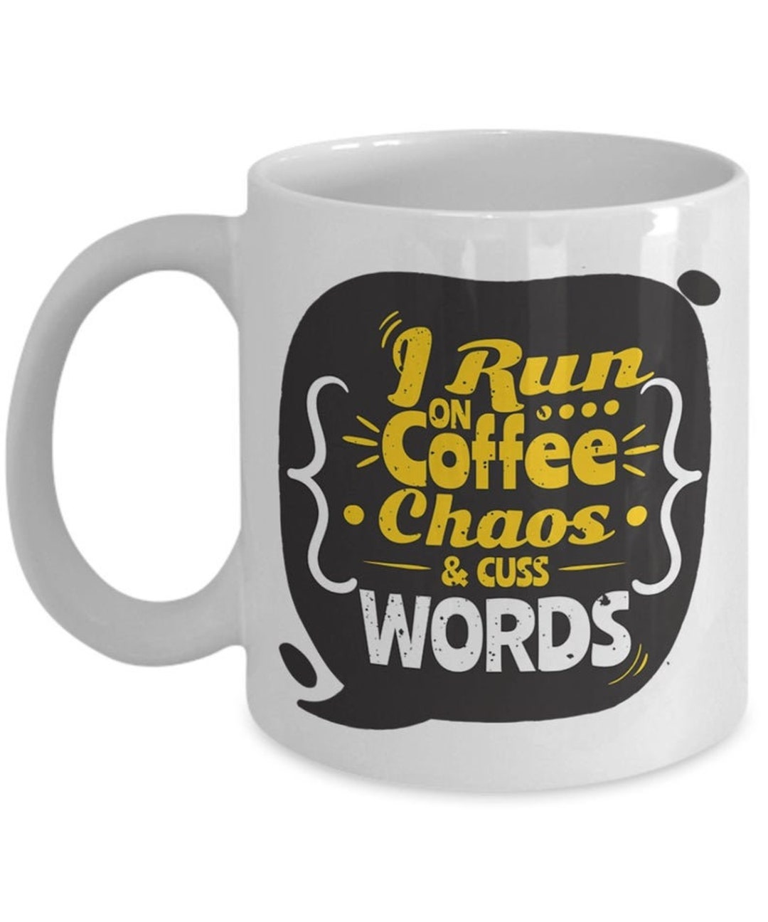 Cuss Word Coffee Cup Mug With Cuss Words Cuss Word Mug Cussing Cup ...
