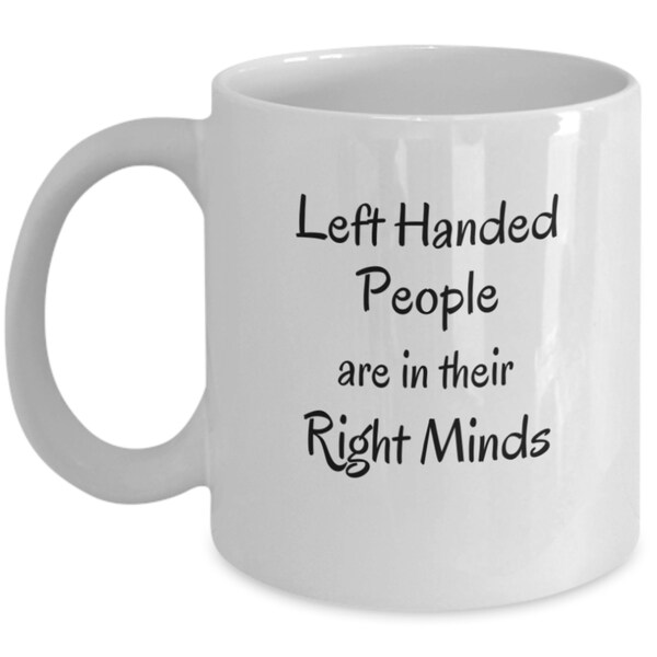 Left Handed Mug - Etsy
