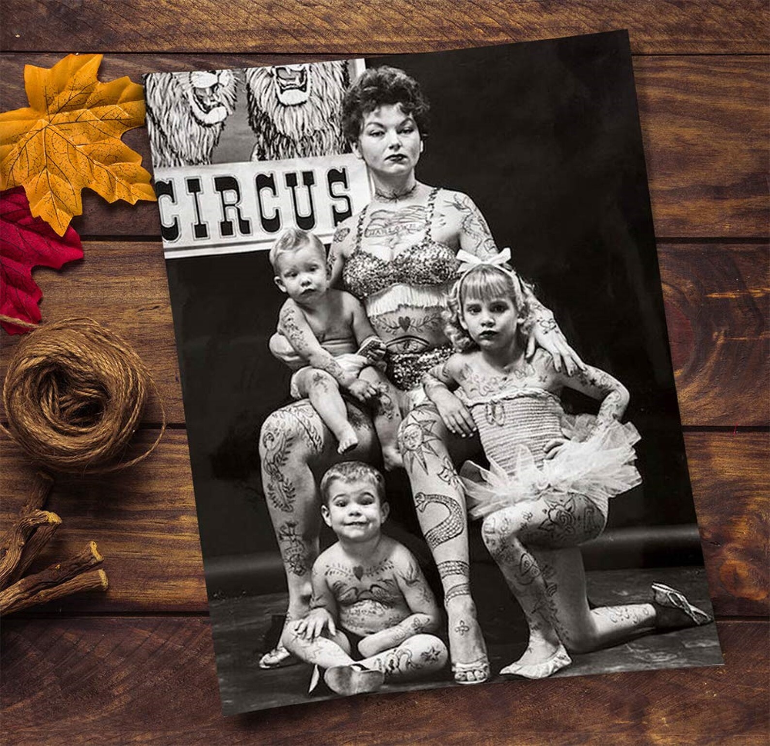 Tattooed Family Art Tattoo Family Tattooed Mom Tattooed Children ...