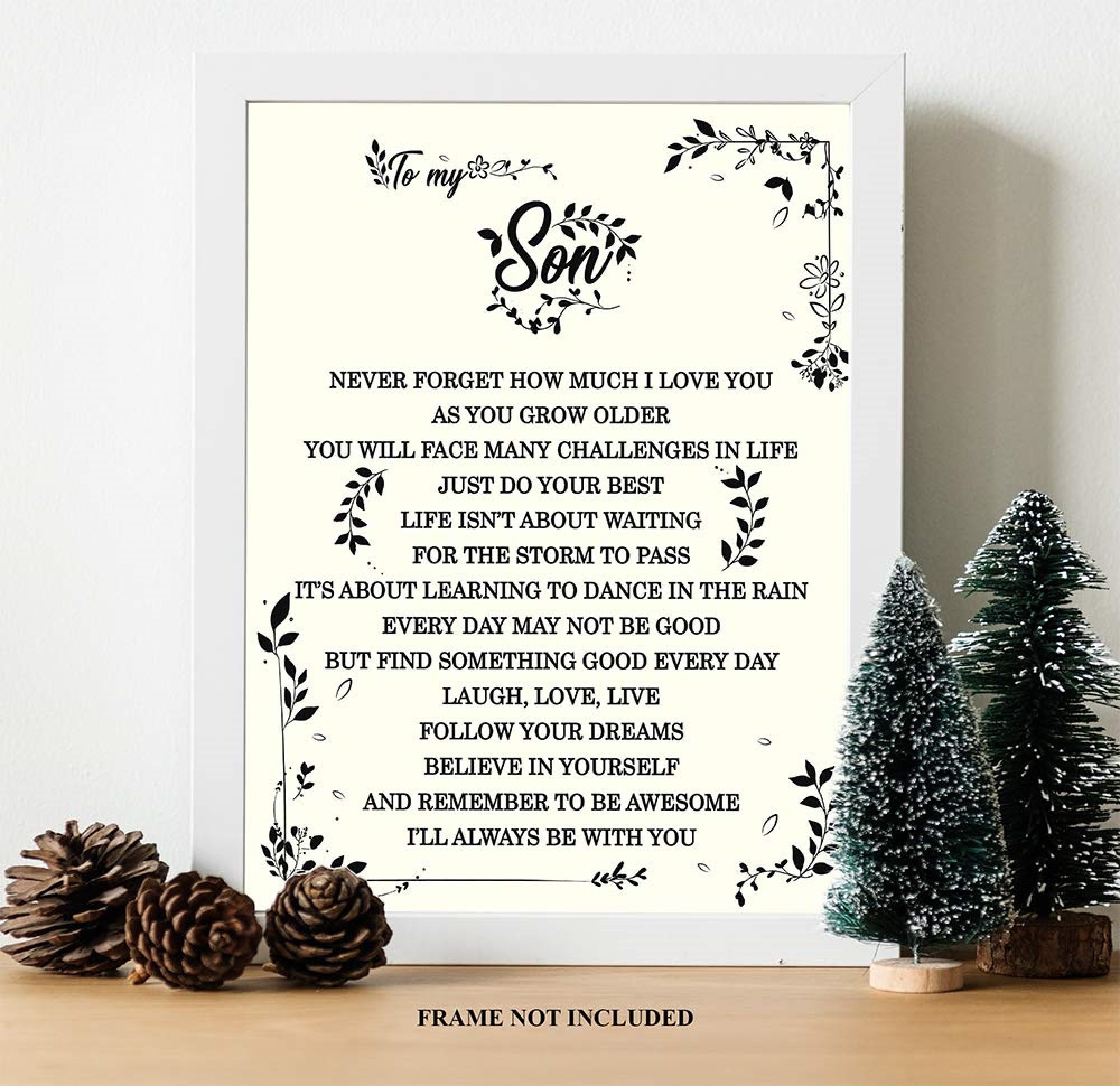 To My Son Poster son Lover Poster poster for My Son dad to | Etsy