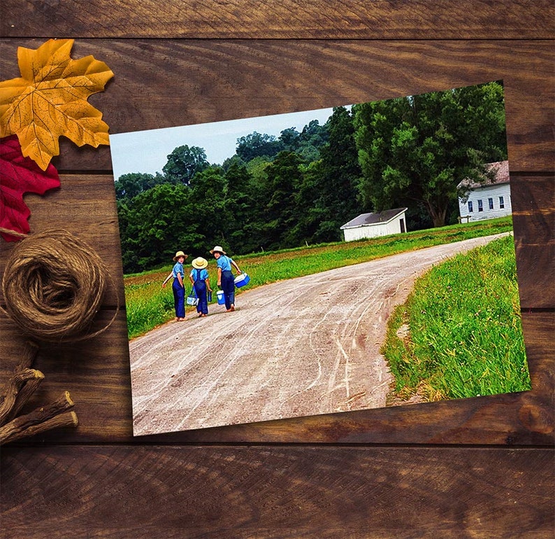 Country Scene Art Amish Wall Art amish Landscape amish Wall Decor amish ...