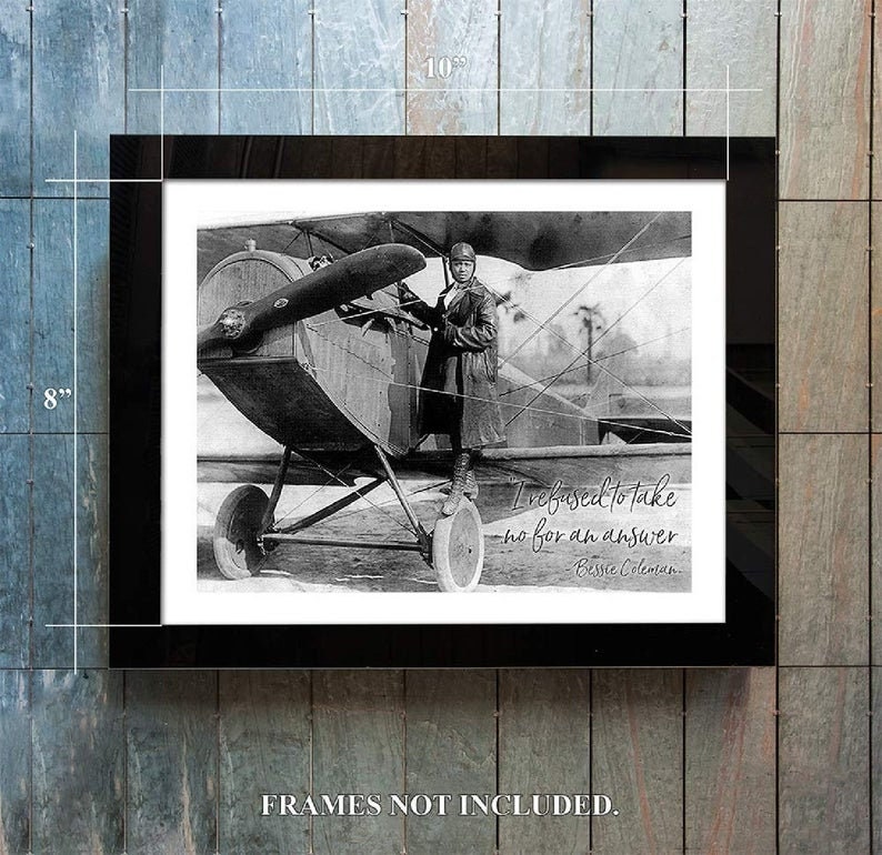 Amelia Earhart Bessie Coleman Inspiring Women Female Pilot Famous Women ...