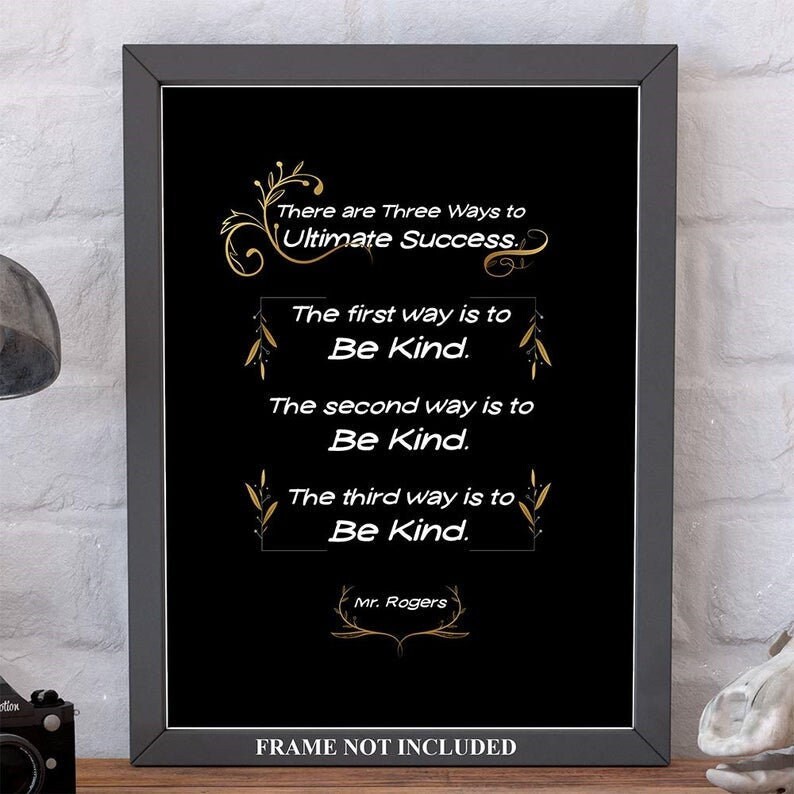 Mr Rogers Poster Mister Rogers Quotes Fred Rogers Quote Typography ...