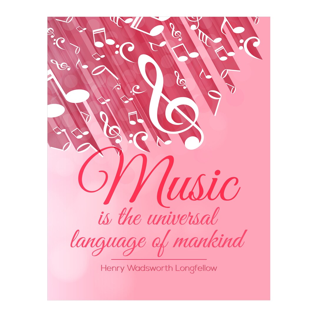 Henry Wadsworth Longfellow Typographic Print Music Word Art Longfellow ...