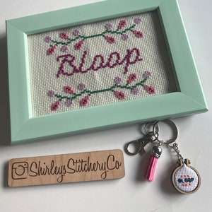 Cross Stitch Bloop. Nene Leakes Cross Stitch Quote in Frame. Real ...