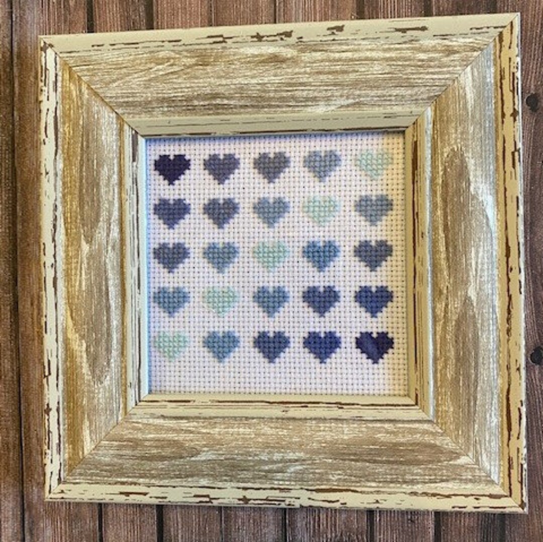 Cross Stitch Pattern Farm House Style Decor. Beginner Cross Stitch ...