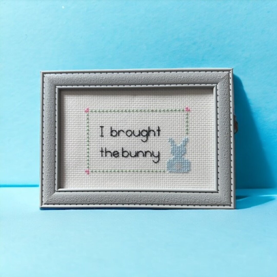 Cross Stitch Pattern I Brought the Bunny. Real Housewives of Beverly ...
