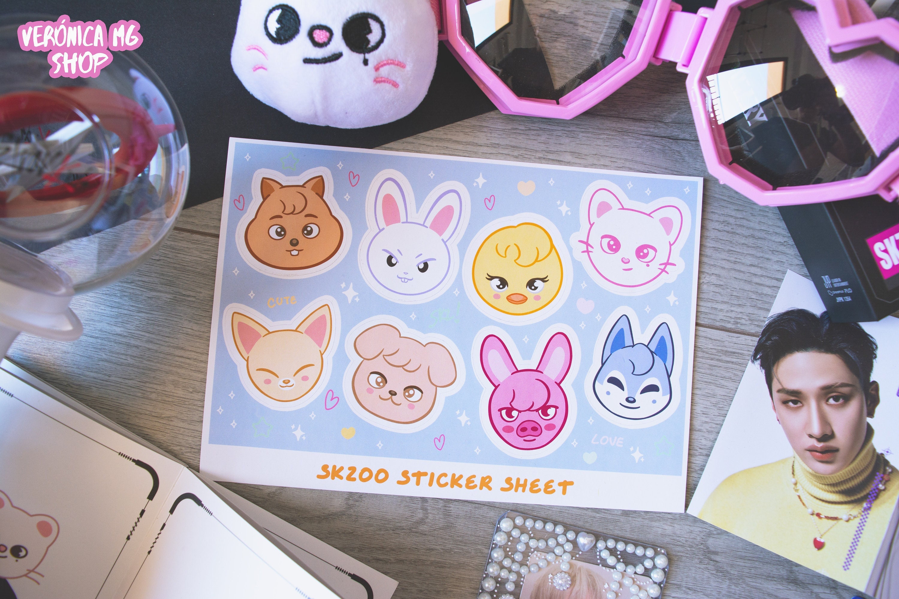 Skzoo Stickers Stray Kids Quokka Leebit Bbokari Jiniret - Etsy Ireland
