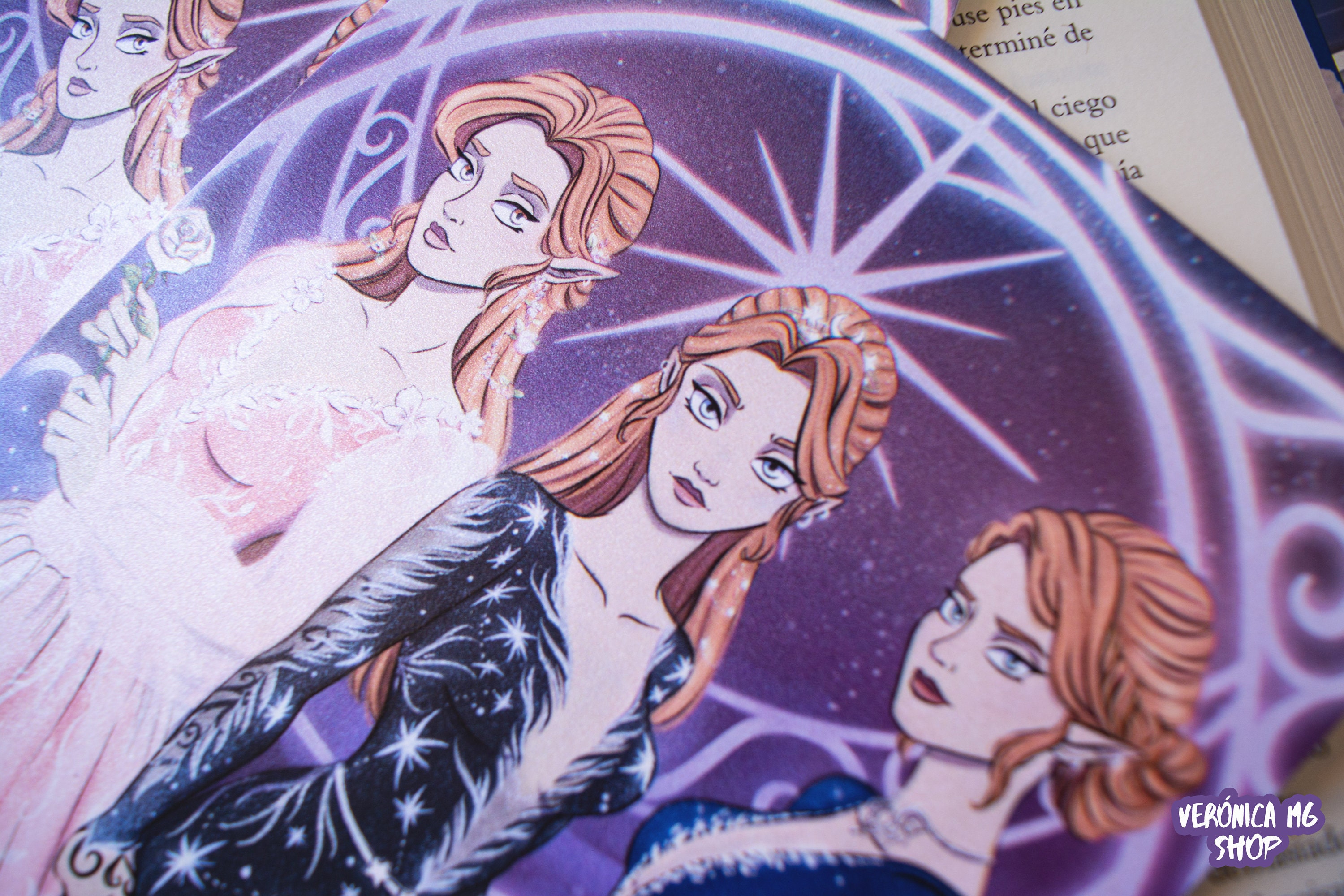 Officially Licensed PRINT: ACOTAR Archeron Sisters Feyre | Etsy