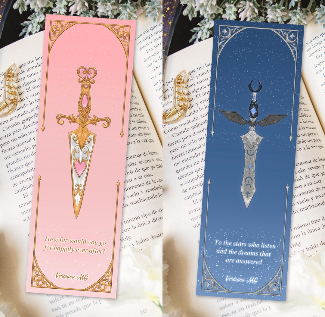 OUABH & ACOTAR Bookmarks Fantasy Daggers Collection - Etsy
