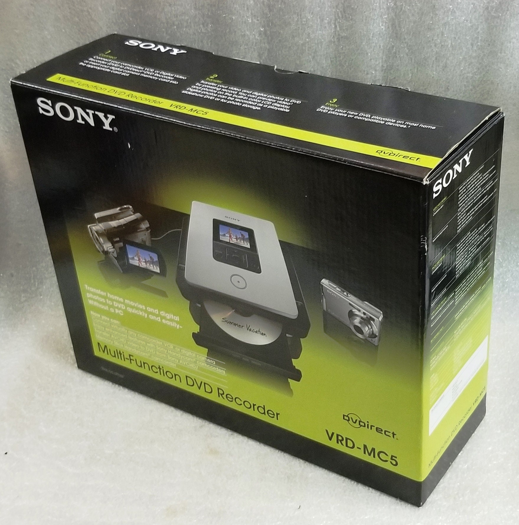 Sony Portable Dvd Player Box