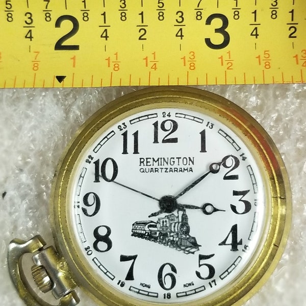 Remington Pocket Watch - Etsy UK