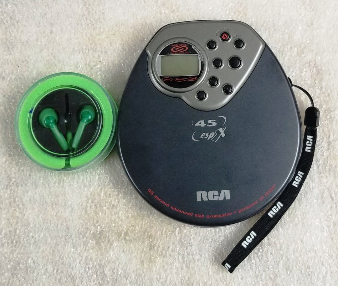 RCA RP2404 Portable CD Player 45 Esp-xtreme W/t Headphones - Etsy