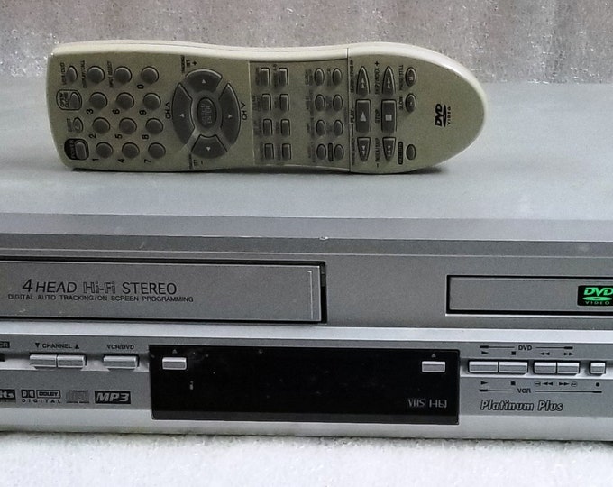 Sansui VRDVD4000C Dual DVD/VHS 4 Head Hifi Combo Player Deck - Etsy