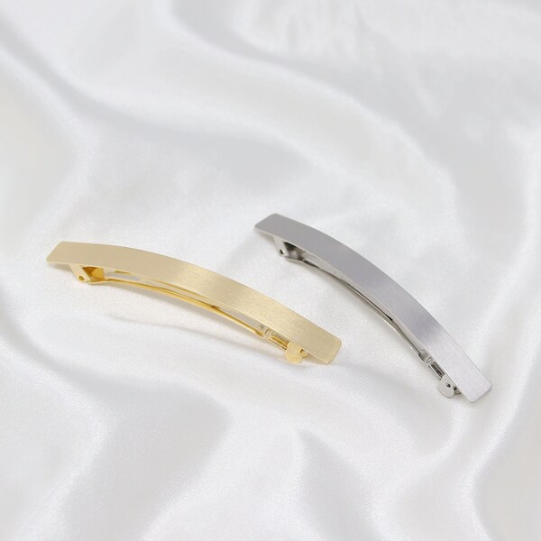 Metal Hair Barrette - Etsy