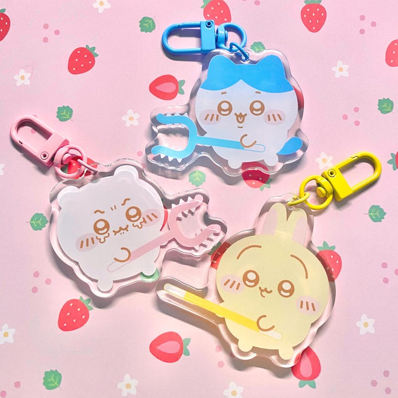 Chiikawa Keychain - Etsy