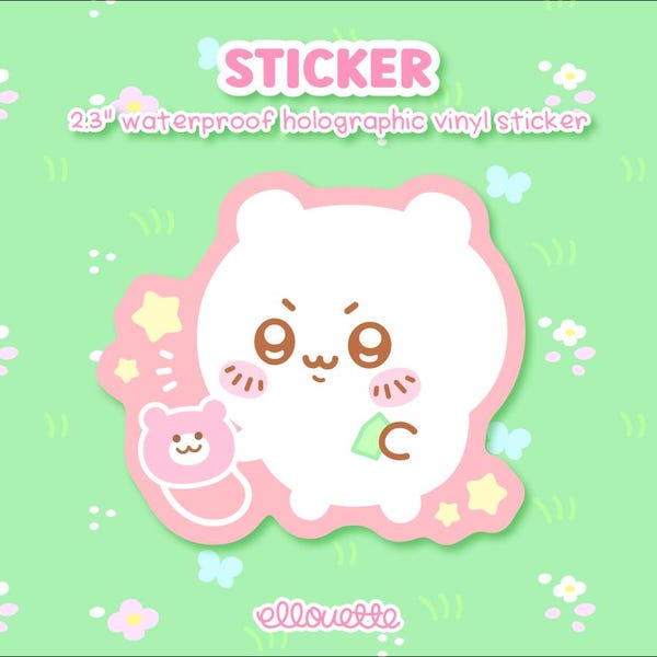 Chiikawa Deco Stickers - Etsy