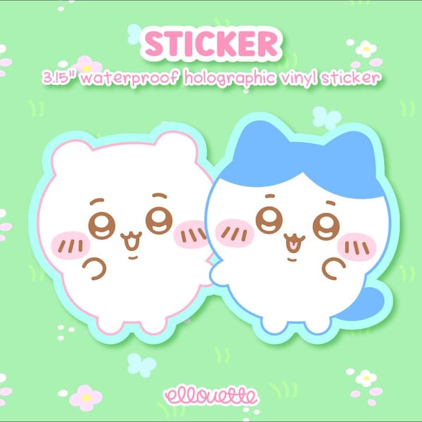 Chiikawa Deco Stickers - Etsy