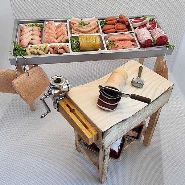 Dollhouse Butcher - Etsy
