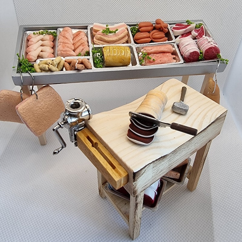 Dollhouse Miniature Meat - Etsy