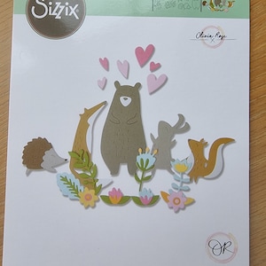 A Collection of Sizzix Dies Including BIGZ and Thinlits - Easter, Christmas and Animal Themes ...