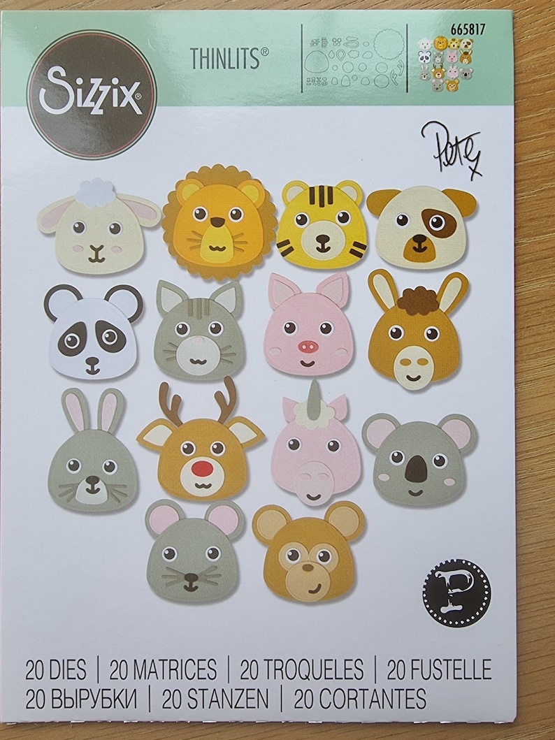 A Collection of Sizzix Dies Including BIGZ and Thinlits - Easter, Christmas and Animal Themes ...